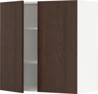 IKEA METOD Wandschrank mit Böden und 2 Türen