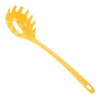 Garneck Bunter Spaghetti-l&ouml;ffel Mit L&ouml;chern Ergonomischer Servierl&ouml;ffel Und Nudelsieb Zum Abgie&szlig;en Praktisches K&uuml;chenutensil F&uuml;r Pasta Eier Und Suppen Leicht