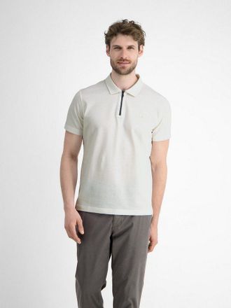 Lerros Poloshirt Herren Poloshirt mit Rei&szlig;verschlusskragen