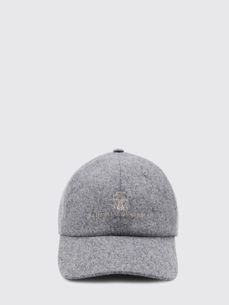 Brunello Cucinelli Chapeau Homme couleur Gris