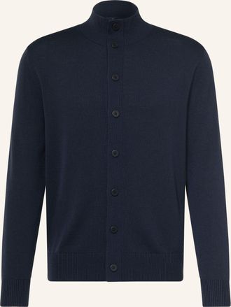 Olymp Olymp Signature Strickjacke Aus Merinowolle blau