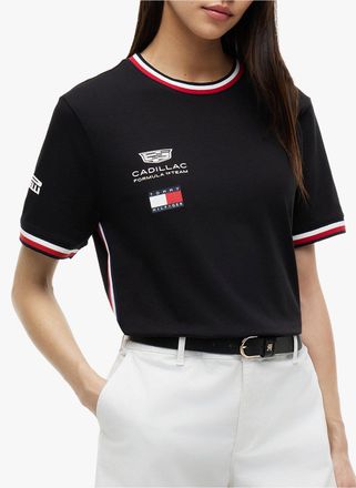 Tommy Hilfiger T-shirt TH x Cadillac Formula 1 Team Replica en coton