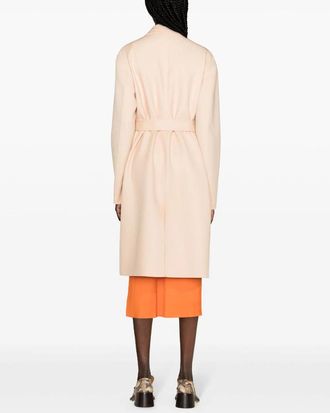 Fabiana Filippi Womens Belted Virgin Wool Peacoat Ss24 W