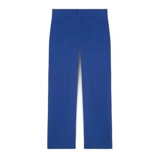 Fiorella Rubino Regular Hose mit B&uuml;gelfalte - - Trousers - Damen - Blau - XL