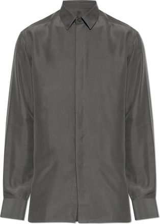 Tom Ford Baumwollhemd - - Shirts - Herren - Grau - 3XL