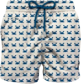 Saint Barth Homme, Maillots de bain, Multicolore, Taille: M Short de bain Lighting