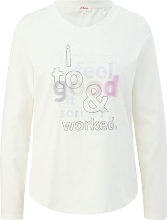 s.Oliver Damen T-Shirts T Shirts, Wei&szlig;, 44 EU