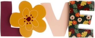 KASANOVA Dekorativer Schriftzug Love Blumen 28,5 x 11 x,4 x 2,5 cm