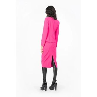Pinko Fitted Blazer - - Jackets - Damen - Rosa - L