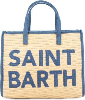 MC2 Saint Barth Femme, Sacs, Beige, Taille: ONE Size Vivian Midi Sac &agrave; main en paille
