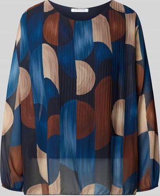 Zabaione Blusenshirt im Allover-Look Modell Mi44rina