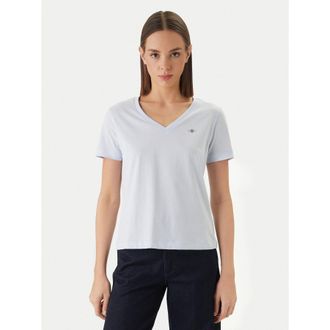 GANT T-Shirt 4200750 Himmelblau Slim Fit