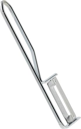 Fackelmann Fackelmann Universalsch&auml;ler, Spargelsch&auml;ler mit Klinge aus Edelstahl, Sparsch&auml;ler f&uuml;r Obst und Gem&uuml;se (Farbe: Silber), Menge: 1 St&uuml;ck