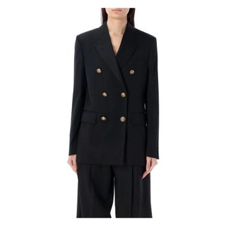 Golden Goose Femme, Vestes, Noir, Taille: 40 FR Diva Double Breasted Blazer