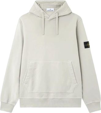 Stone Island Homme, Sweatshirts et sweats &agrave; capuche, Gris, Taille: 2XL Cotton Fleece Sweat &agrave; capuche Sweater