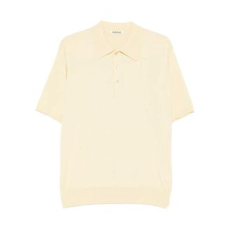 Auralee Homme, Tops, Jaune, Taille: XL Polo