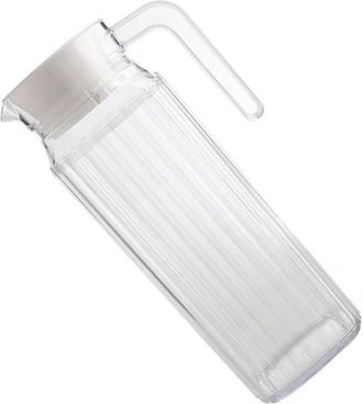 BESTONZON Große 1,1 l Wasserflasche Aus Explosiongeschütztem Material Mit Großem Griff Kaltes Und Heißes Wasser Leicht Zu Reinigen Deckel Abnehmbar Für Kaltgetr