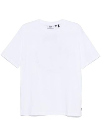 GCDS t-shirt Clown - Blanc