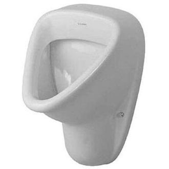 Duravit Duravit Katja Urinal 345x330x495mm Wei&szlig; Hochglanz, geschlossen, Absauger, Zulauf oben, waagerecht