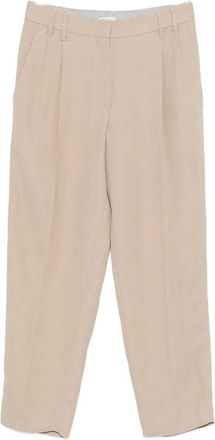 Brunello Cucinelli Pantalons D&eacute;contract&eacute;s - Beige