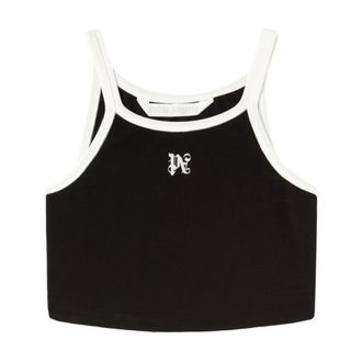 Palm Angels &Auml;rmellose Oberteile - - Tops - Damen - Schwarzk - M