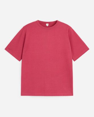 Arket Oversize-T-Shirt 270 GSM -Rosa