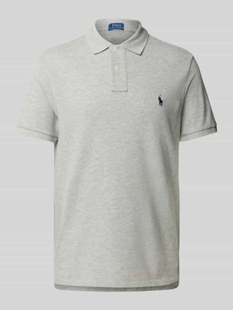 Polo Ralph Lauren Slim Fit Poloshirt mit Label-Stitching