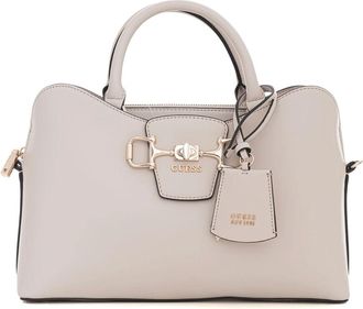 Guess Femme, Sacs, Blanc, Taille: ONE Size Janie Girlfriend Satchel