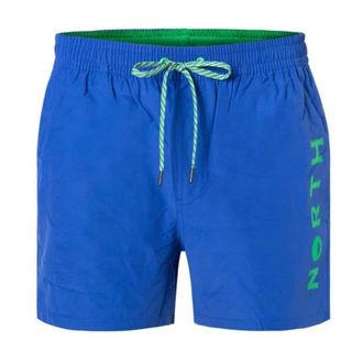 North Sails Blue Surf Beachwear mit Filz-Logo-Patch - - Swimwear - Herren - Blau - 2XL