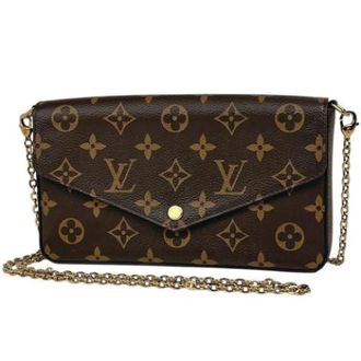 Louis Vuitton Pre-owned Monogram Pochette - - Pre-owned - Damen - Braun - ONE SIZE