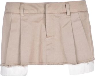 Dondup Damen, Shorts, Beige, W30Größe