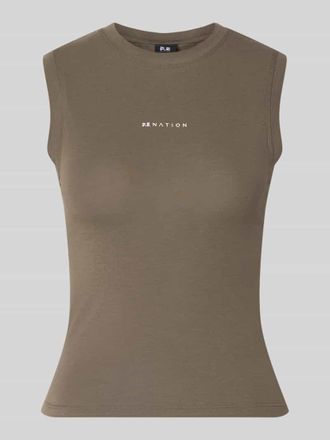 P.E Nation Slim Fit Top aus Lyocell-Bauwoll-Mix Modell Lenox