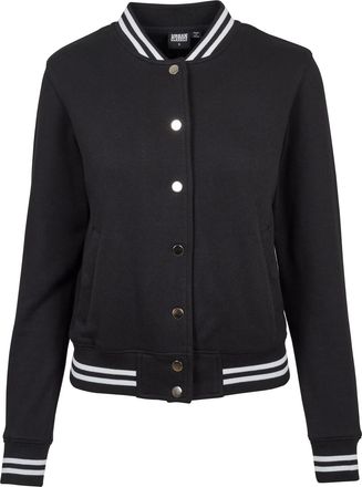 Urban Classics Varsity-Jacke (US-College-Stil) f&uuml;r Damen (Schwarz)