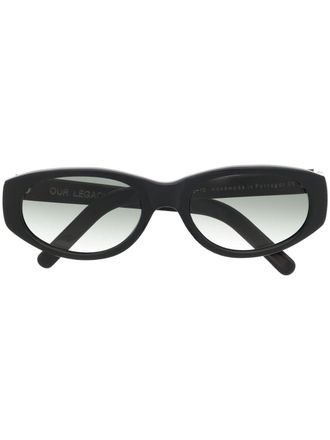 Our Legacy lunettes de soleil &agrave; monture carr&eacute;e - Noir