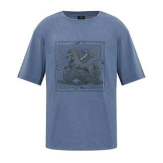 Etro T-Shirts - - Tops - Herren - Blau - XL