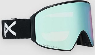 Anon M4 Cylindrical Black +Bonus Lens +Mfi Goggle prcv vrbl blue