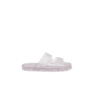GCDS Logo Detail Rubber Slides - - Shoes - Damen - Grau - 41 EU