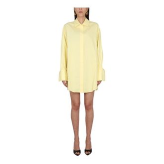 Patou Femme, Robes, Jaune, Taille: 40 FR Mini Robe Chemise