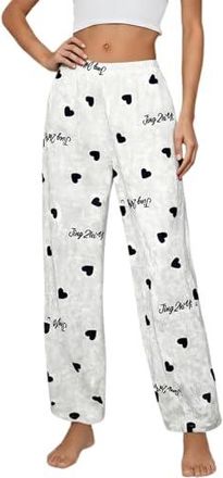 Generic Pantalon Fluide Blanc Femme Velours Marine Parachute Carreaux D&eacute;contract&eacute; Extensible Couleur Style Fente Outdoor Infroissable Lyocell Crepe Qualit&eacute; M&eacute;