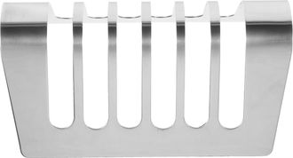 BESPORTBLE SAFIGLE Edelstahl Toastst&auml;nder mit F&auml;chern Wiederverwendbarer Brothalter f&uuml;r K&uuml;chenarbeitsplatte Platzsparendes und Stabiles Toastregal f&uuml;r Brot Sandw