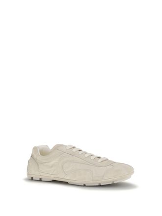 Prada Mens Montecarlo Re-Edition 2005 Sneakers Avorio