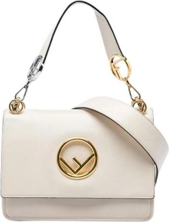 Fendi Pre-owned Vintage Satchel - Femme - Pre-owned - Blanc - Taille: ONE Size