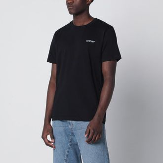 Off-white Black T-shirt with logo print