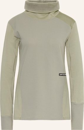 Ortovox Fleecepullover Fleece Cord Mit Merinowolle gruen