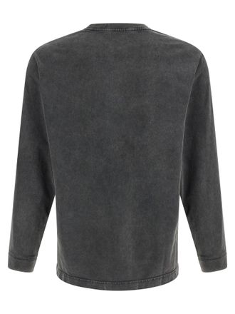 Maison Kitsun&eacute; Fox Head Long-Sleeve T-Shirt - Charcoal