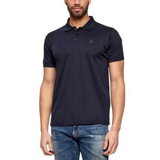 Karl Lagerfeld Homme, Tops, Bleu, Taille: M Polo Zipp&eacute;