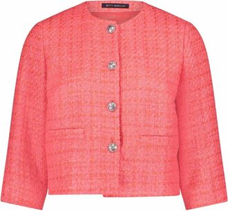 Betty Barclay Kurzer Blazer - - Jackets - Damen - Rot - XL