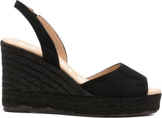 Maneb&igrave; Femme, Chaussures, Noir, Taille: 39 EU Sandale compens&eacute;e