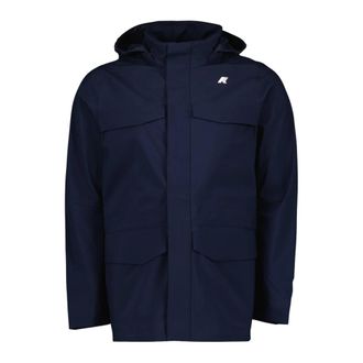 K-Way Manphy Bonded Parka - - Jackets - Herren - Blau - 2XL