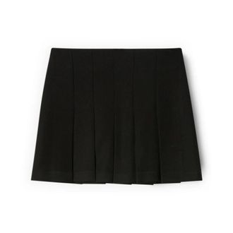 Motivi Plissee-Minirock - - Skirts - Damen - Schwarzk - 2XS